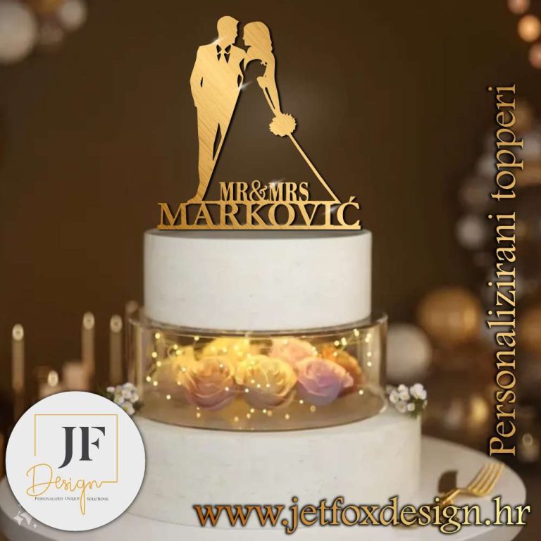 Topper za Vjenčanje - Dajem ti rić