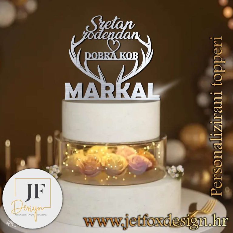 Topper za rođendan- Dobra kob